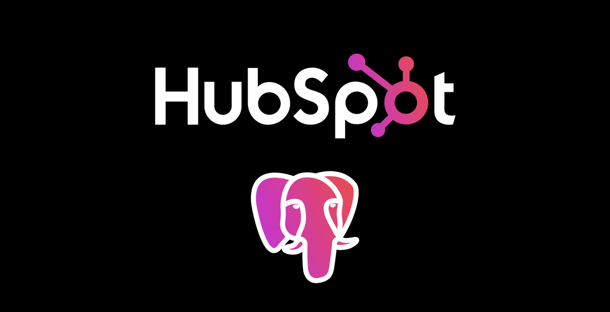 How to sync HubSpot to Postgres